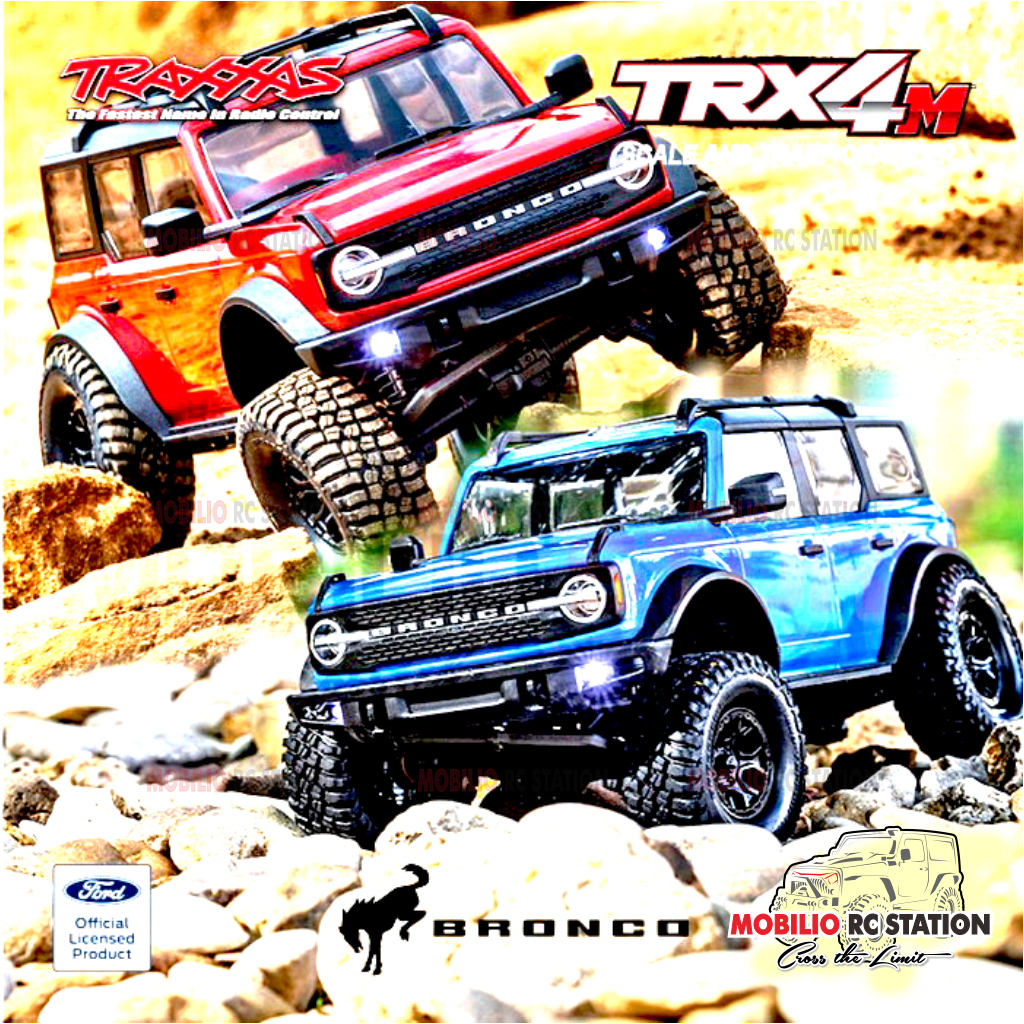 Jual Traxxas TRX-4M 1/18 Electric Mini Crawler with Ford Bronco Body ...