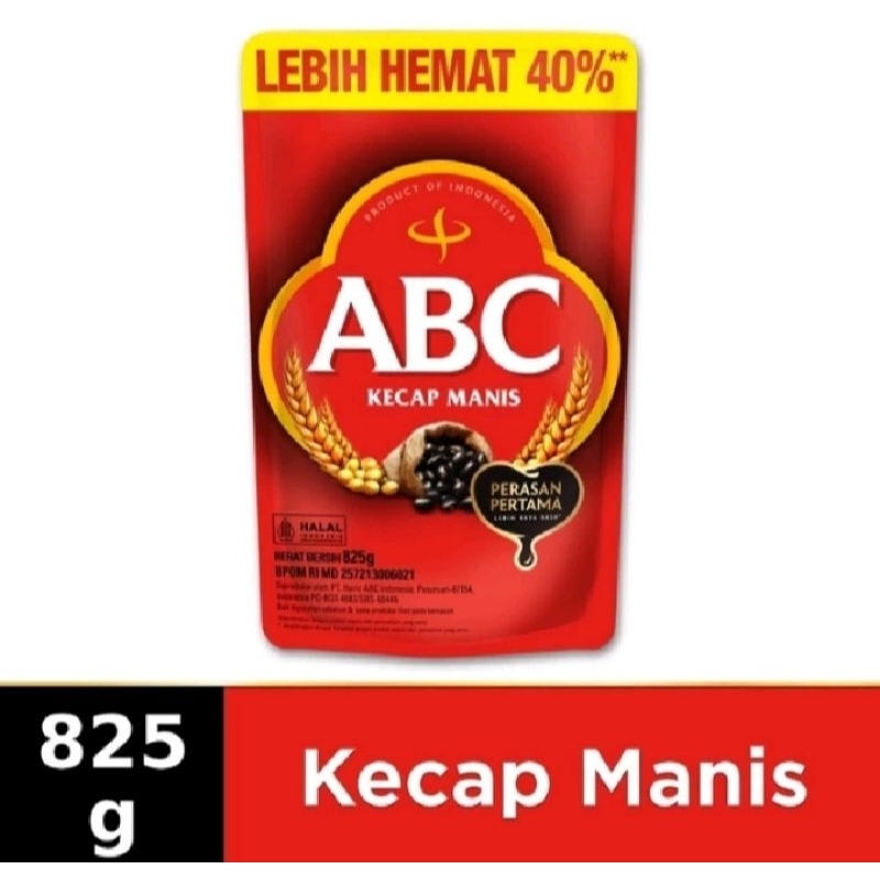 Jual Abc Kecap Manis Refill 825gr | Shopee Indonesia