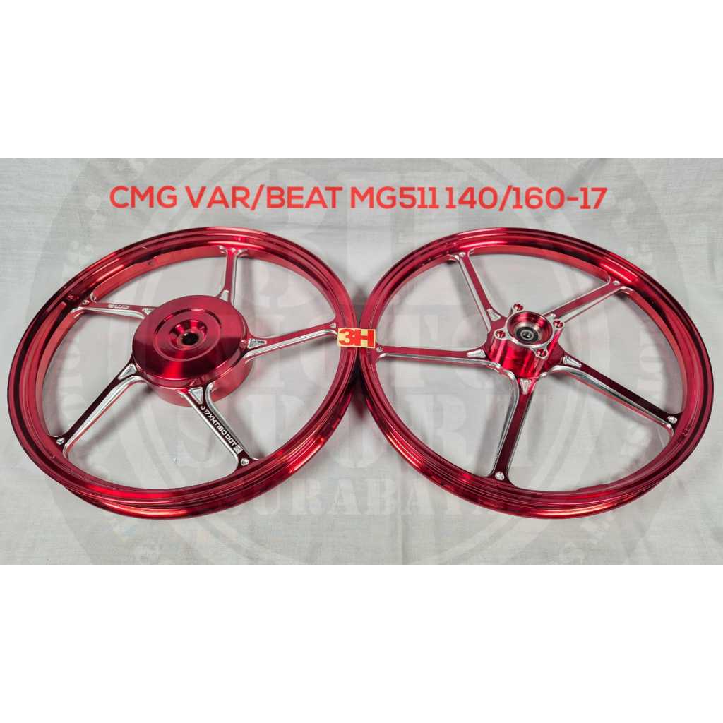 Jual VELG CMG VARIO-BEAT MG511 140.160.17 MERAH | Shopee Indonesia