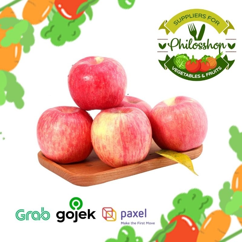 Jual BUAH APEL FUJI CINA / APEL FUJI / BUAH APEL / APEL CINA | Shopee ...