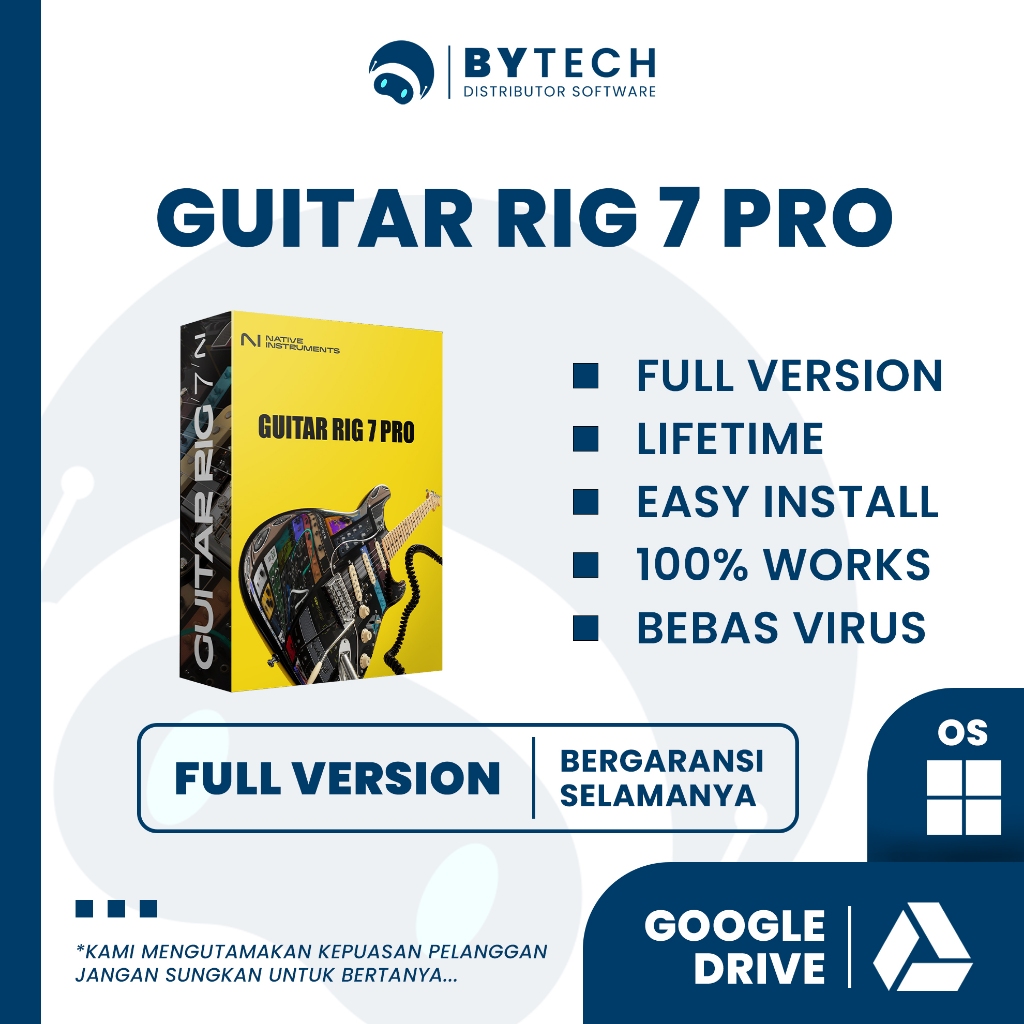 Jual Native Instruments Guitar Rig 7 Pro | Windows VST Audio Plugins ...