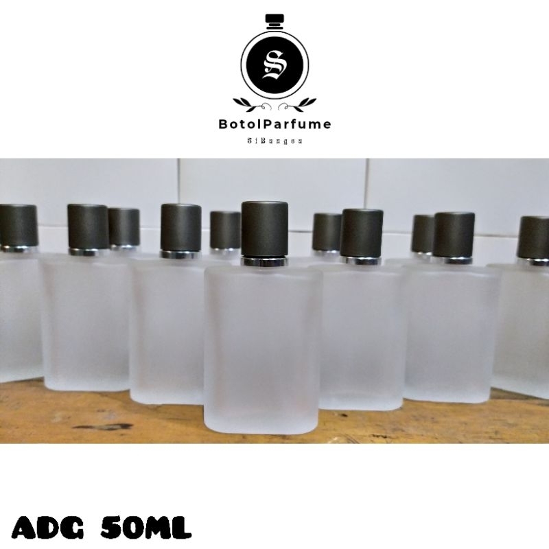 Jual ADG 50ML GREY Botol Parfum Spray Drat | Shopee Indonesia