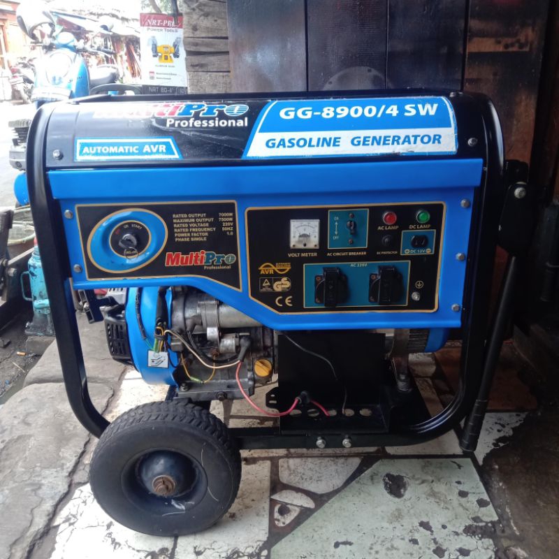 Jual Mesin Genset Multipro GG8900/4SW/ 7000Watt | Shopee Indonesia