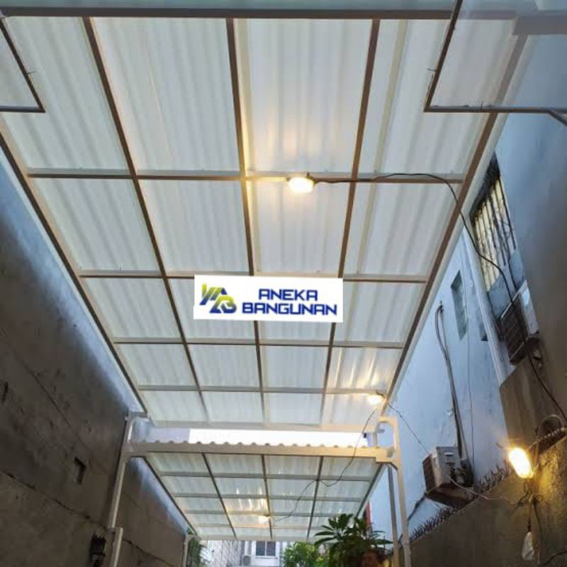 Jual Atap UPVC 2 Layer / Double Layer Transparant / Translucent (bukan ...