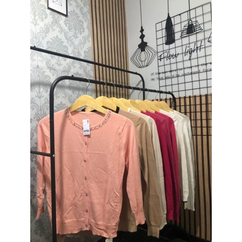 Jual BEST SELLER ISI 5 PCS FREE 2 PCS PAKET USAHA CARDIGAN RAJUT MIX RAJUT PREMIUM SIAP JUAL ...