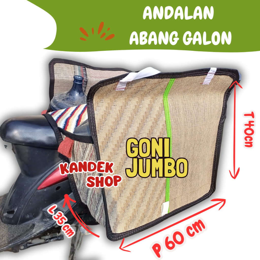Jual Ronjot - Tas Jumbo Obrok Kandek Srandul Pos Termurah Keranjang ...