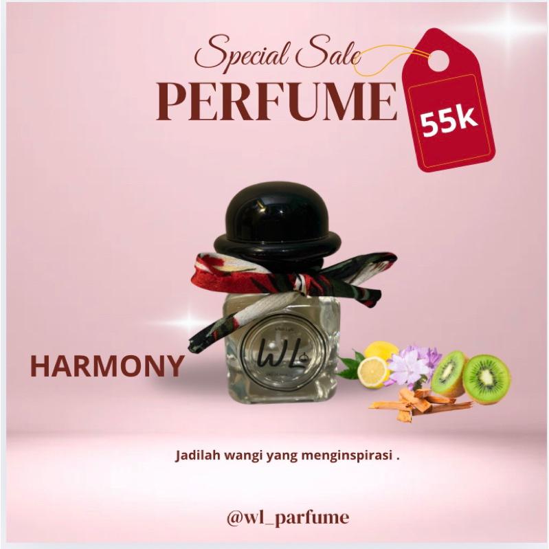 Jual WL PARFUM PREMIUM HARMONY | Shopee Indonesia