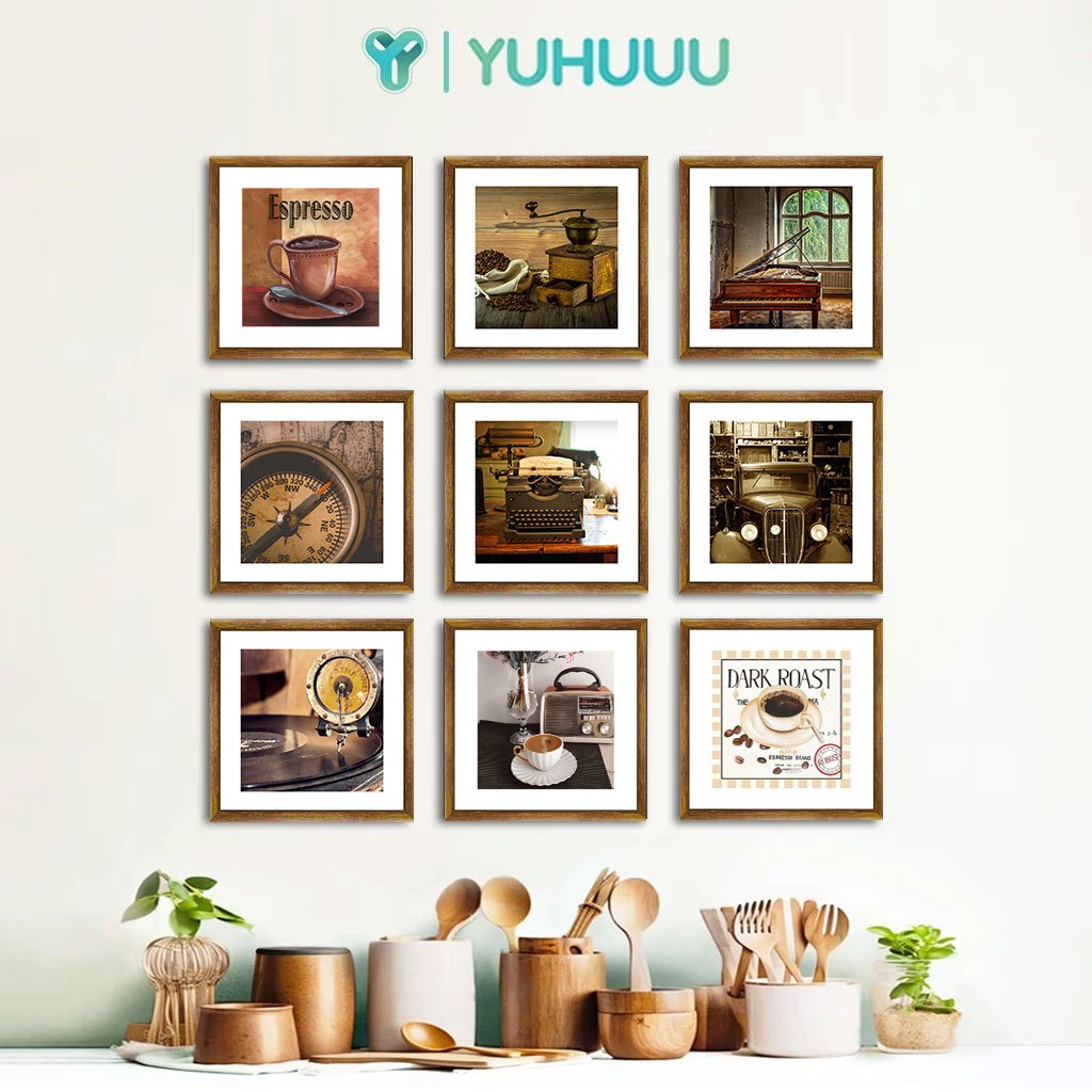 Jual YUHUUU Hiasan Dinding Retro Vintage Pajangan Jadul Poster Cafe ...