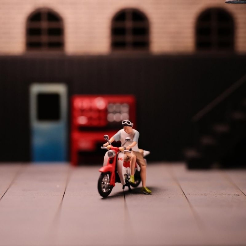 Jual Miniatur Kustom Figur Motor Bekjul, Figur 3D Kustom, Pemodelan 3D ...