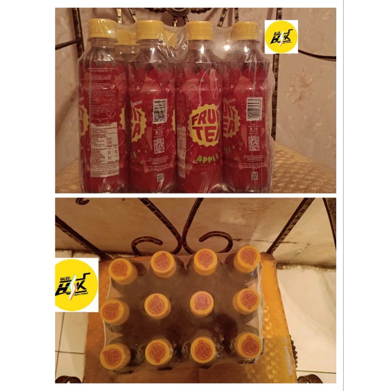 Jual FRUITEA BOTOL RASA APEL ISI 350 ML ( 1 PACK ISI 12 BOTOL) | Shopee ...