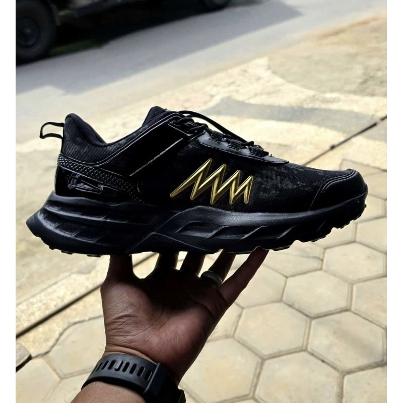 Jual SEPATU EXDUMA CAMOU BLACK FACE LIFT GOLD 2024 | Shopee Indonesia