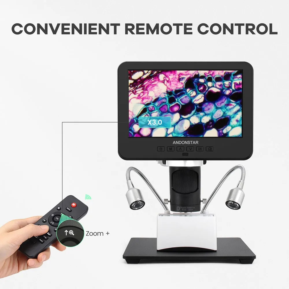 Jual Andonstar AD246SM 7-inch UHD Layar Digital Mikroskop dengan Sensor ...