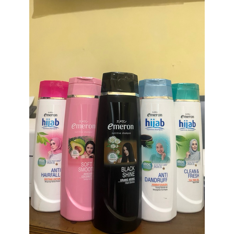 Jual Emeron Shampoo Botol all variant 340ml | Shopee Indonesia