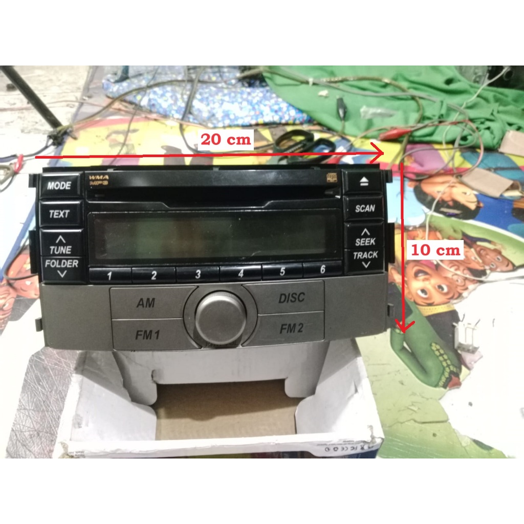 Jual Tape Radio Mobil Head Unit Original Daihatsu Terios 2012-2014 ...
