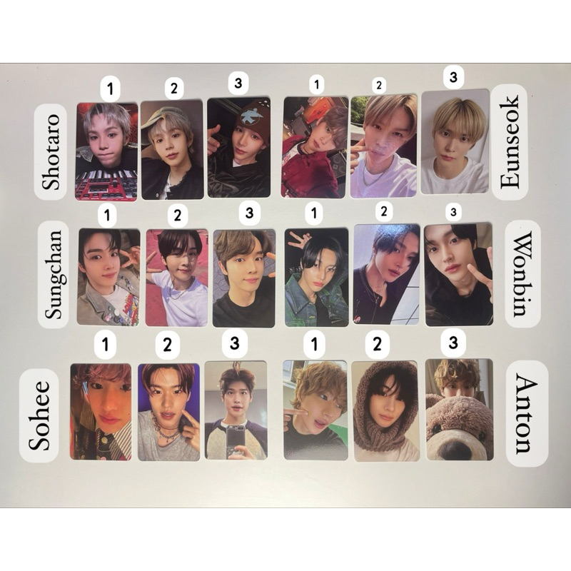 Jual READY INA PHOTOCARD RIIZE SHOTARO EUNSEOK SUNGCHAN WONBIN SOHEE ANTON RIIZING BOOM BOOM ...