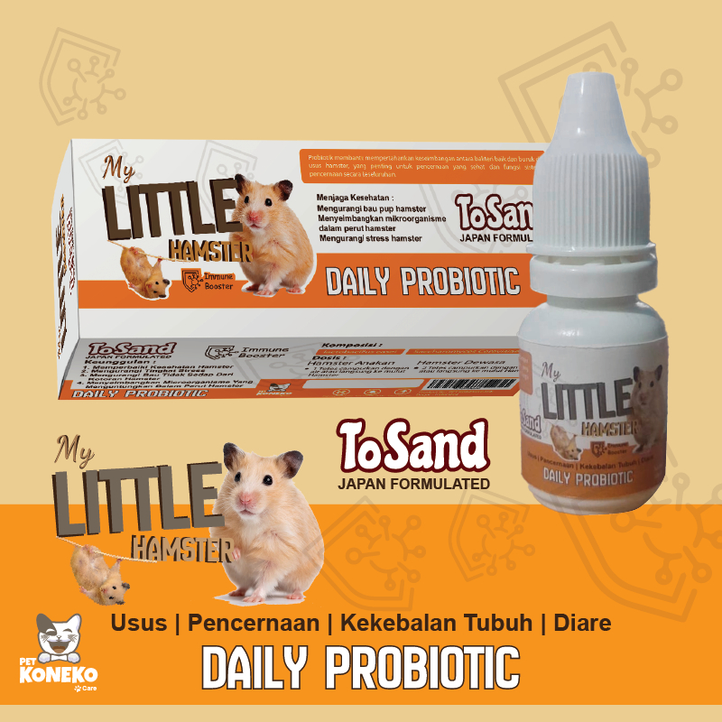 Jual Vitamin Hamster 10ml Vitamin Harian Organik TOSAND MY LITTLE ...