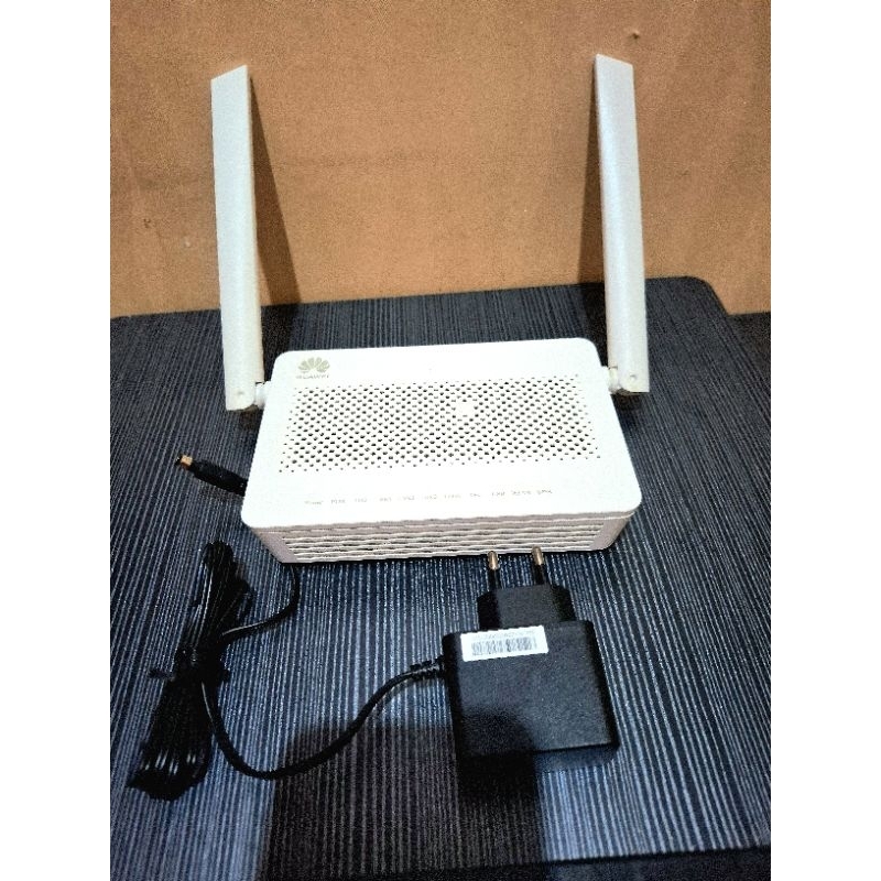 Jual Router huawei hg8145v5 port biru unit plus adaptor | Shopee Indonesia