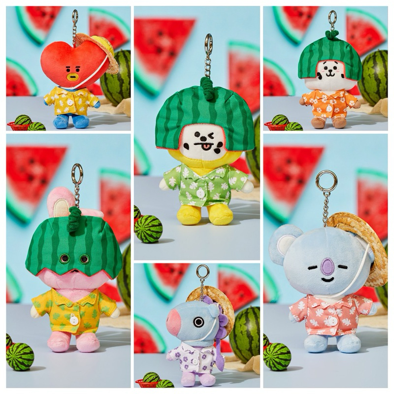 Jual [ Ready Stock ] BT21 Summer Rain Bagcharm | Shopee Indonesia
