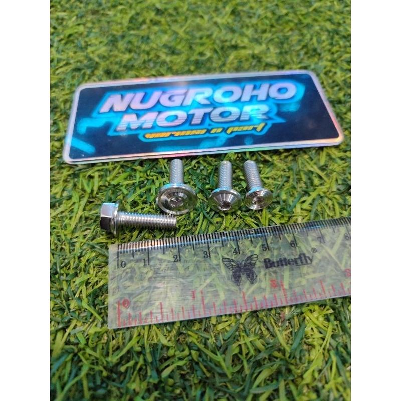 Jual baut tameng knalpot mio beat vario baut dasi baut stenlis slim ...