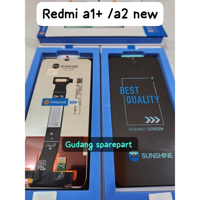 Jual lcd redmi a1 a2 poco c50 c51 original100% sunshine bergaransi ...