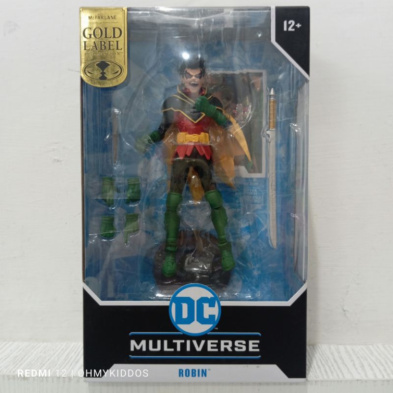 Jual ori original McFarlane Mc Farlane DC multiverse Gold Label Robin ...