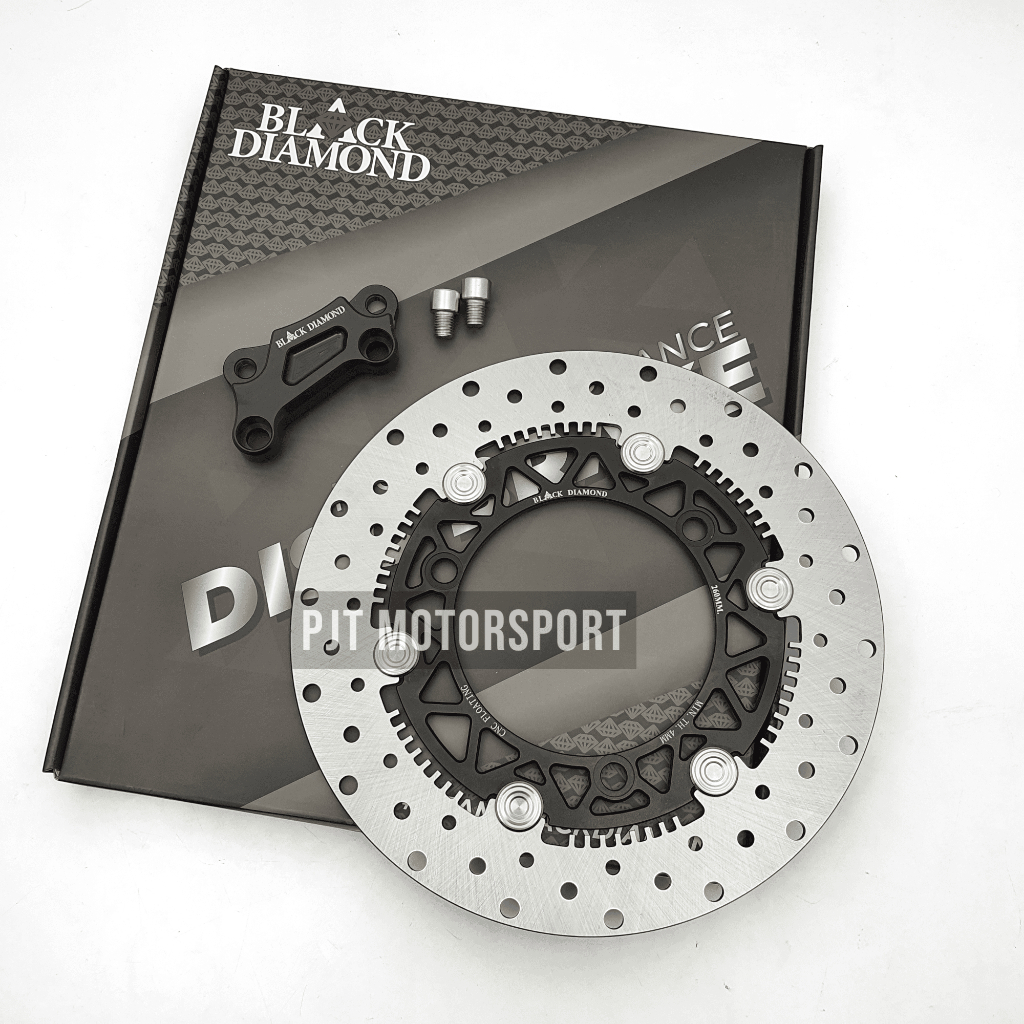 Jual Disc Brake Piringan Cakram Depan Floating Black Diamond 260mm Nmax Turbo/Neo Nmax New Nmax ...