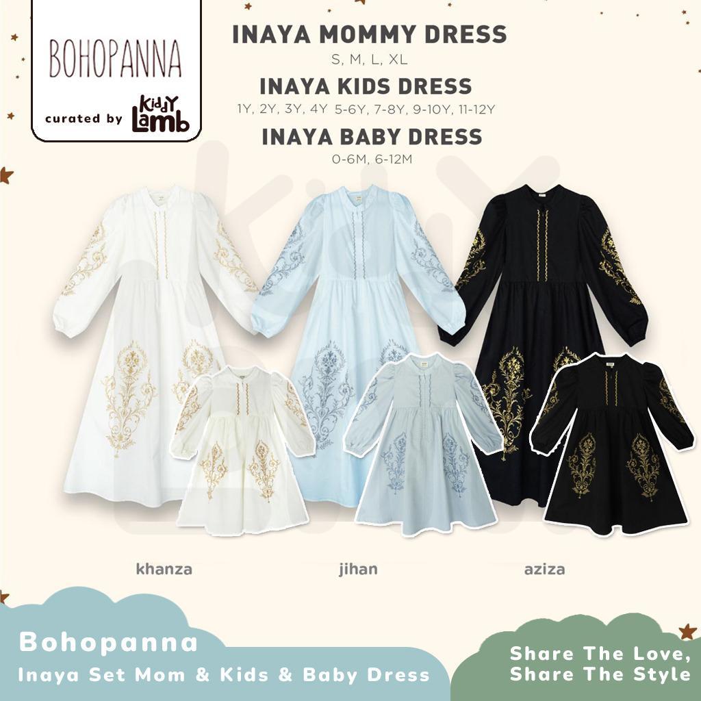 Jual Bohopanna Raya Collection Inaya Dress / Inaya Baby Kids Dress & Mom Dress Muslim Anak Baju ...