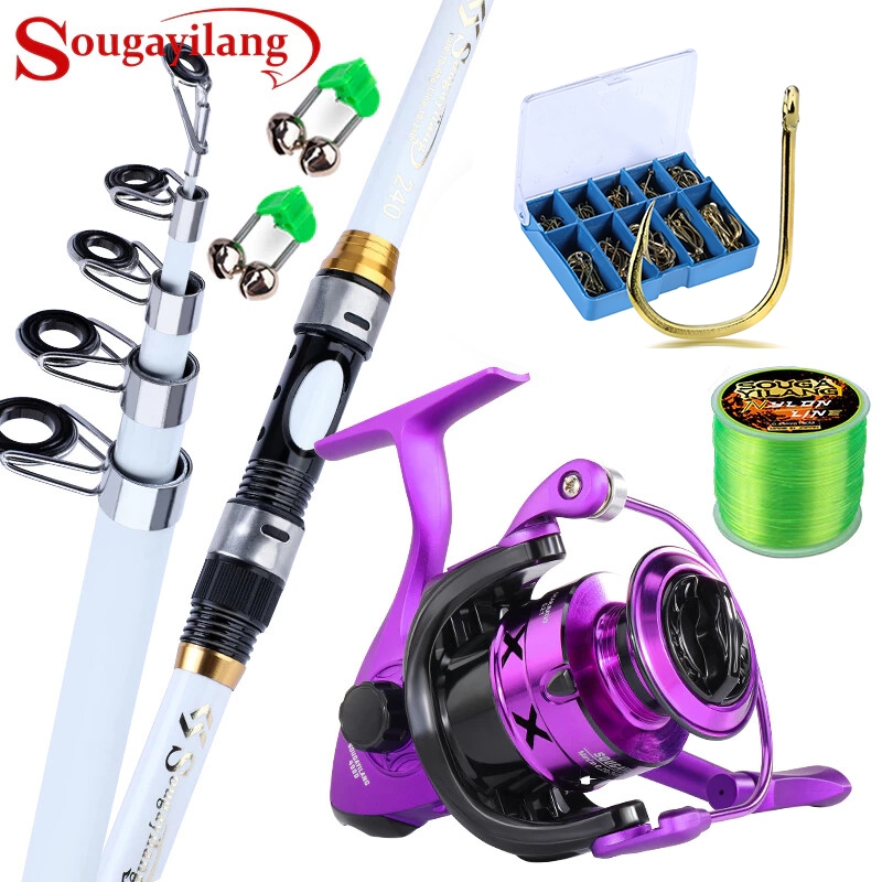 Jual Sougayilang 1,8-3,3m Joran Pancing Set Pancingan 1000-7000 Reel Pancingan Set Lengkap Joran ...