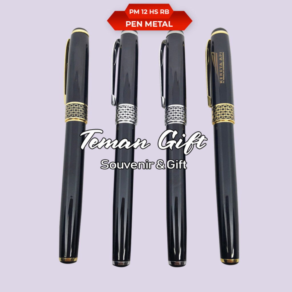 Jual Pen Metal Pulpen Stainless Besi Custom Grafir Logo Nama Ballpoint ...