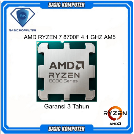 Jual PROCESSOR AMD RYZEN 7 8700F 4.1 GHZ SOCKET AM5 TRAY | Shopee Indonesia