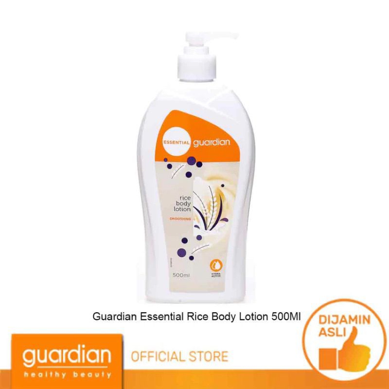Jual Guardian Essential Rice Body Lotion 500ml | Shopee Indonesia