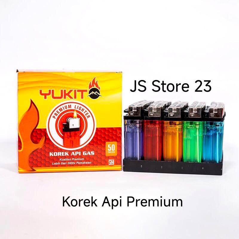 Jual Korek Api Gas Premium MURAH YUKITo per Biji / Pemantik Api gas ...