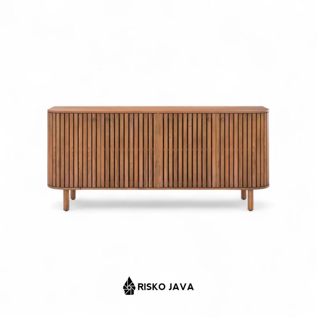 Jual Bufet Salur Kayu Jati / Cabinet Minimalis Retro / Bufet ...