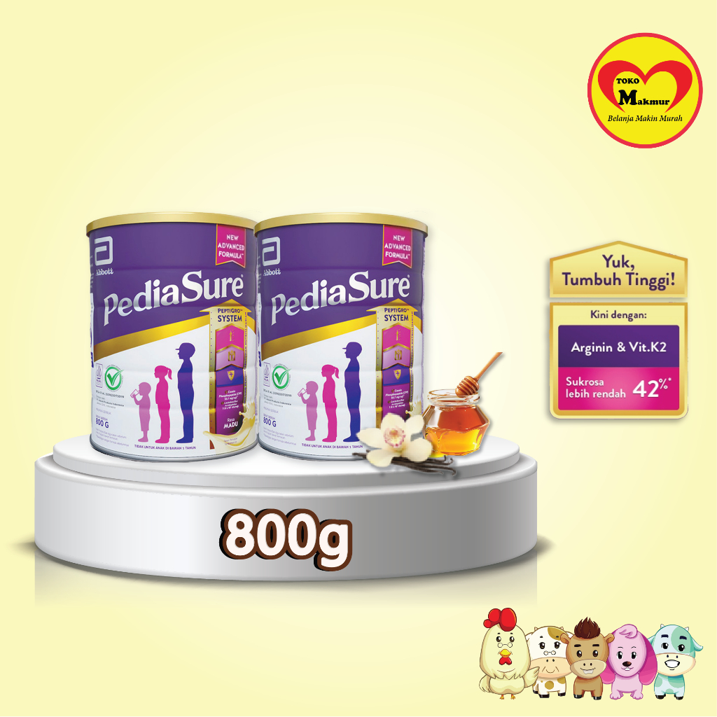 Jual Pediasure Triplesure Vanila / Madu 800gr / Toko Makmur Kapas Krampung | Shopee Indonesia