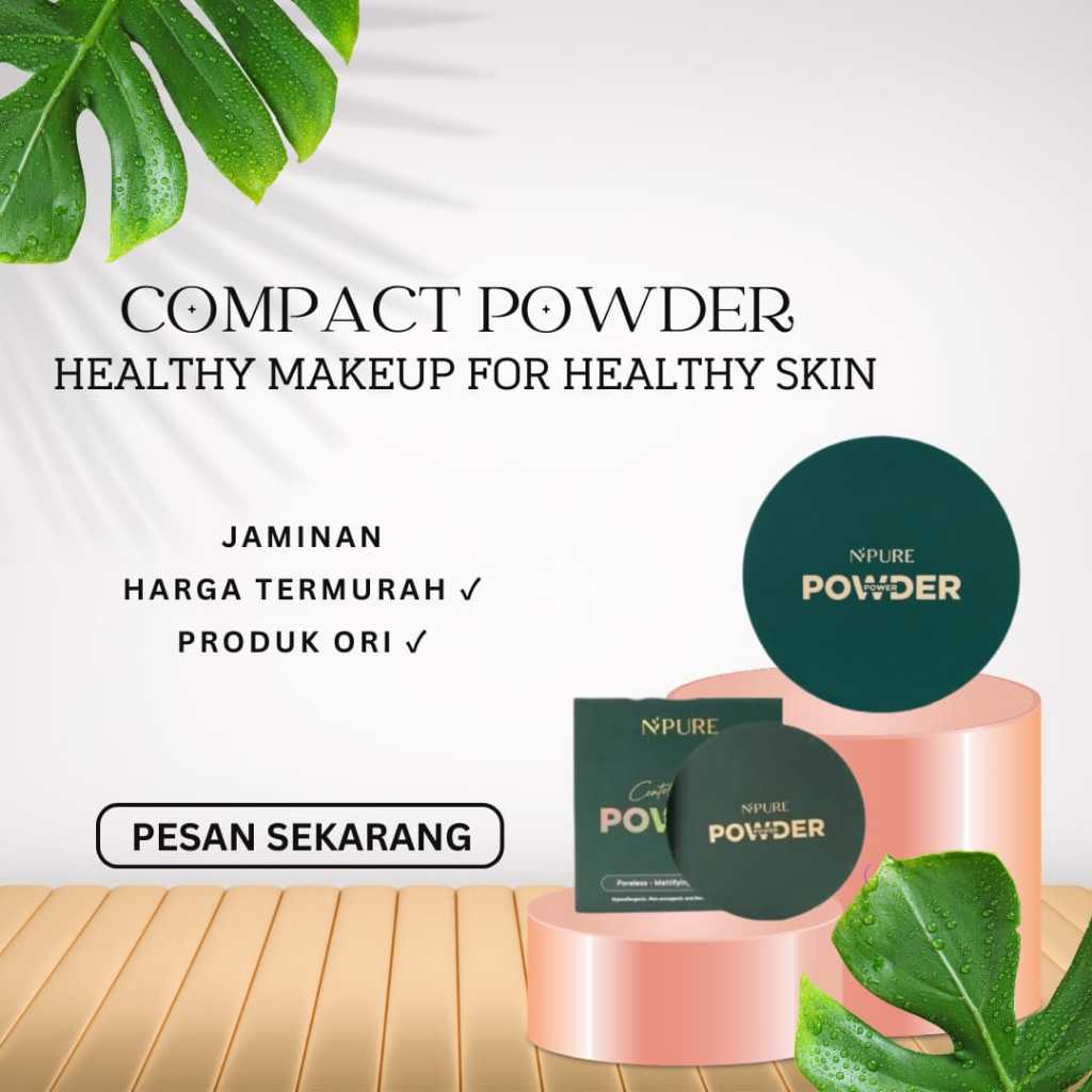 Jual NPURE ACNE POWER COVER Power Powder / Bedak Cover Jerawat / Powder ...