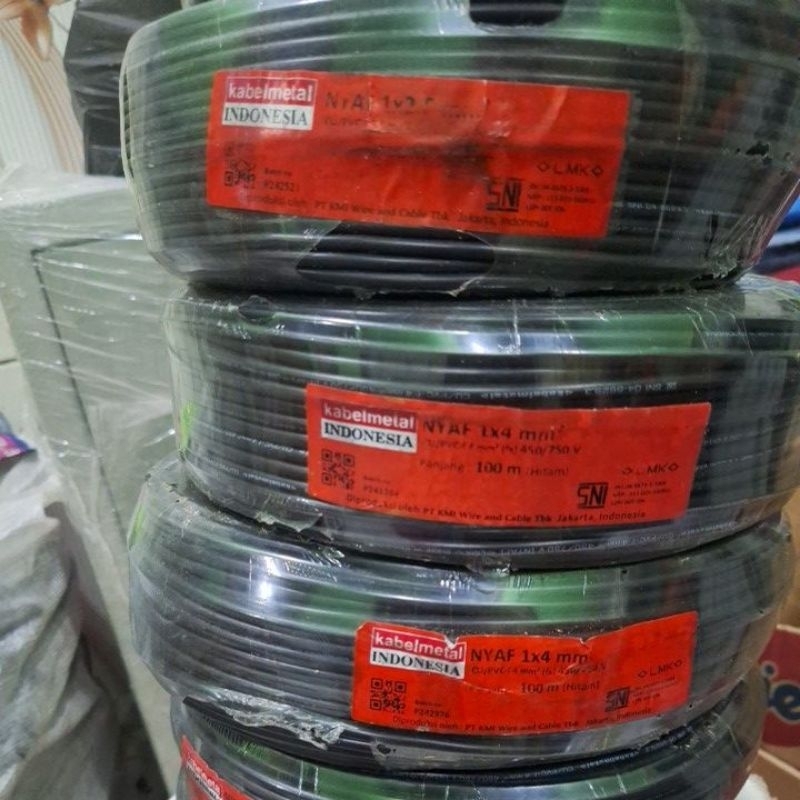 Jual Kabel Metal NYAF 4mm 100m | Shopee Indonesia