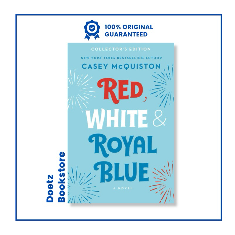 Jual Red, White, and Royal Blue by Casey McQuiston (Special Edition ...