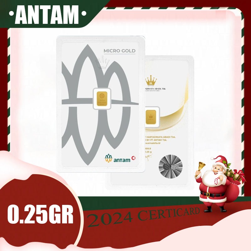Jual Gold Logam Mulia Micro Gold Hartadinata Abadi Series 0.25gr ...