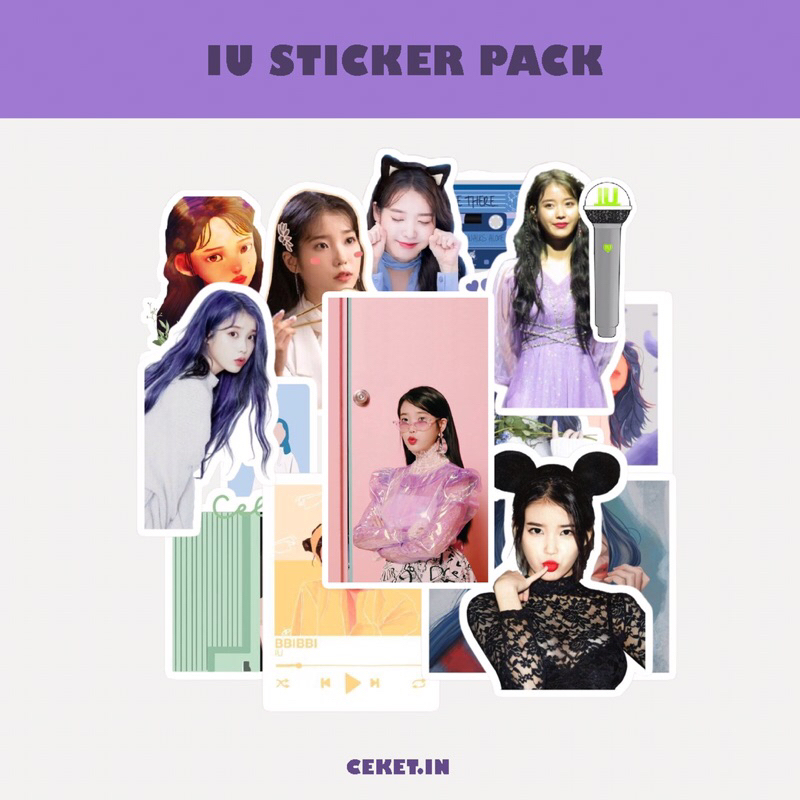Jual IU Sticker Pack (16pcs) | Shopee Indonesia
