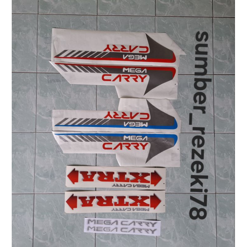 Jual sticker stiker Lis body Suzuki APV pick up/stiker pick up APV lama ...