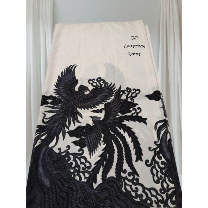 Jual KAIN BATIK DOBBY PREMIUM MOTIF BURUNG MODERN/ BATIK DOBBY ...