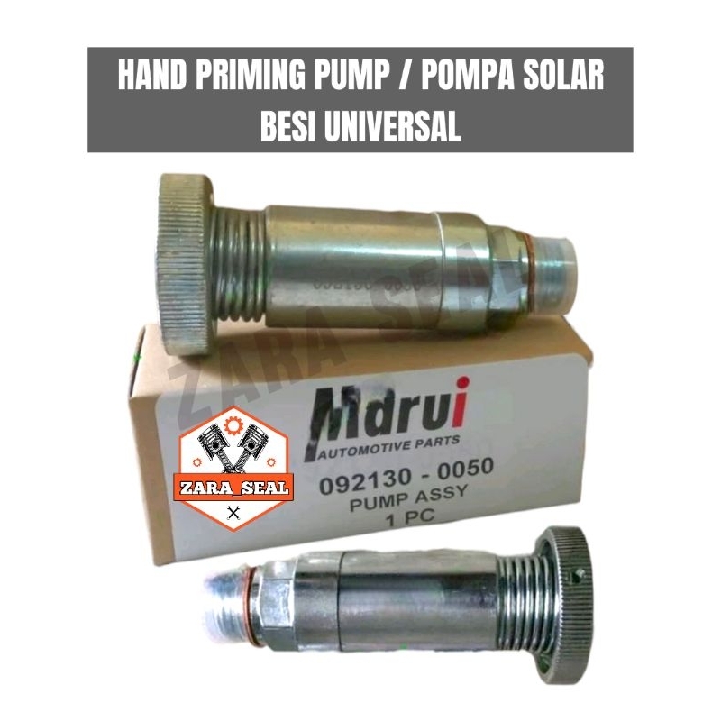 Jual HAND PRIMING PUMP POMPA SOLAR BESI UNIVERSAL 092130-0050 | Shopee Indonesia