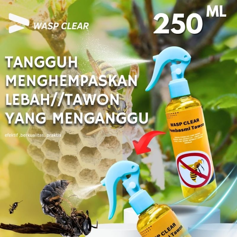 Jual Cairan anti tawon dan lebah//pembasmi hama tawon dan lebah kemasan ...