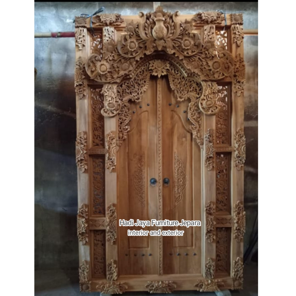 Jual Pintu gebyok style Bali ukiran | Shopee Indonesia