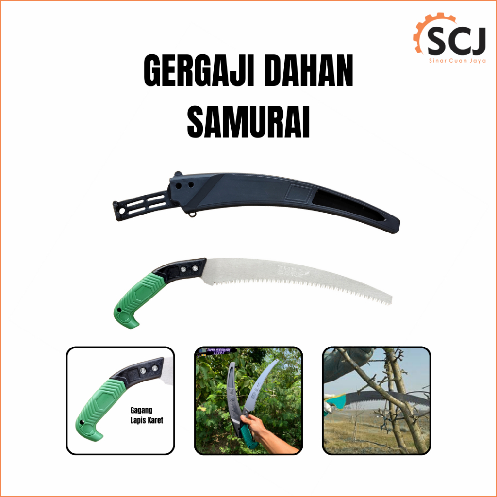 Jual SCJ - Gergaji Kopi / Gergaji Samurai / Gergaji Dahan Ranting | Shopee Indonesia