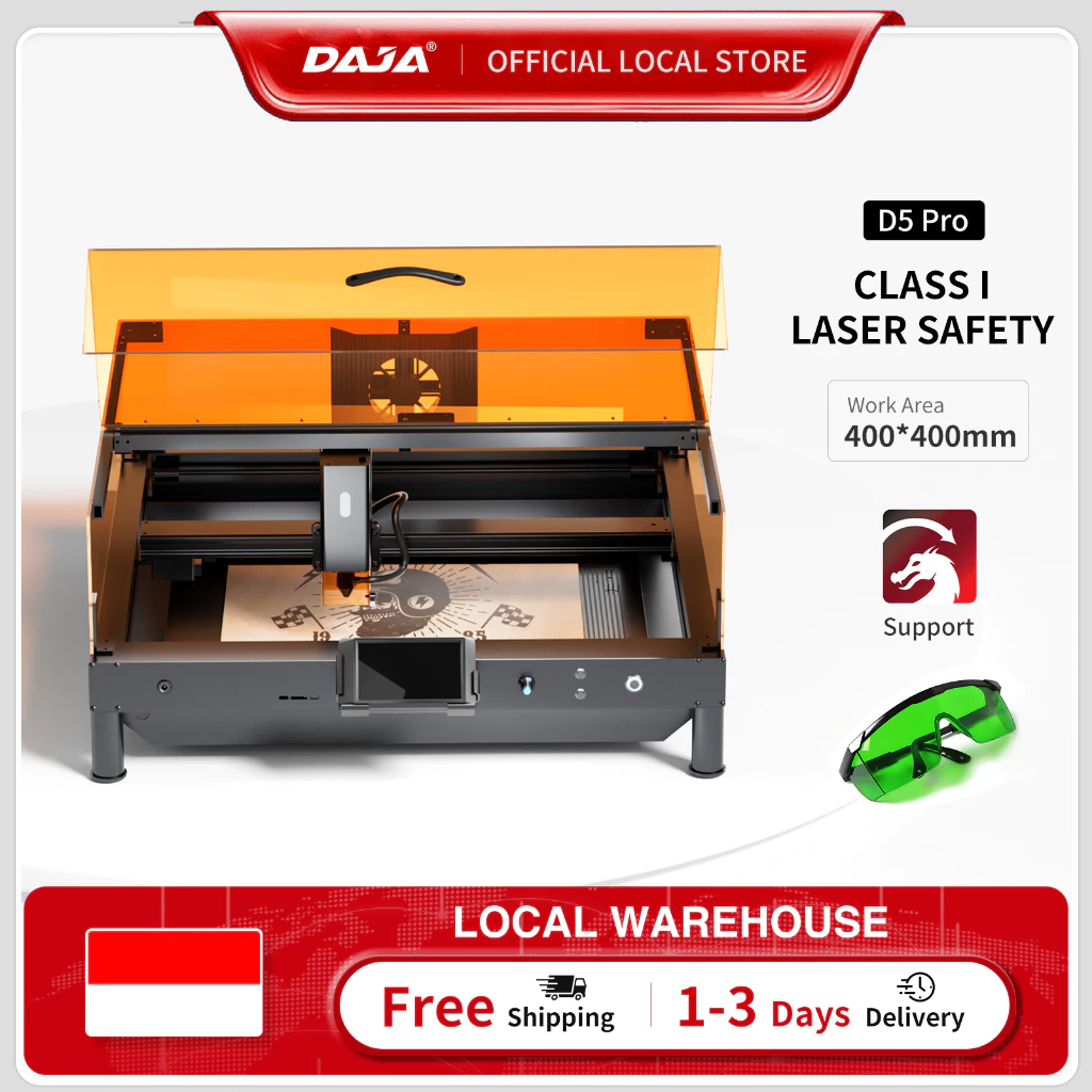 Jual DAJA D5 Pro Desktop Mesin Ukiran Laser Industri Logam Padat Laser ...
