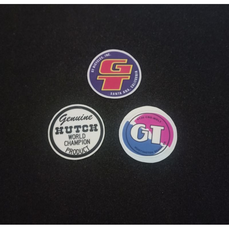 Jual stiker GT hutch decal stiker bmx GT bahan bening | Shopee Indonesia