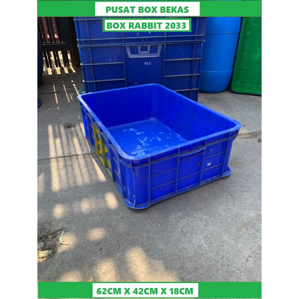 Jual Box rabbit plastik 2033 Reptil Box Filter Kolam Box Lobster Box ...