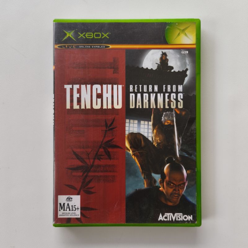 Jual Xbox Classic Game Tenchu Return from Darkness / Wrath of Heaven ...