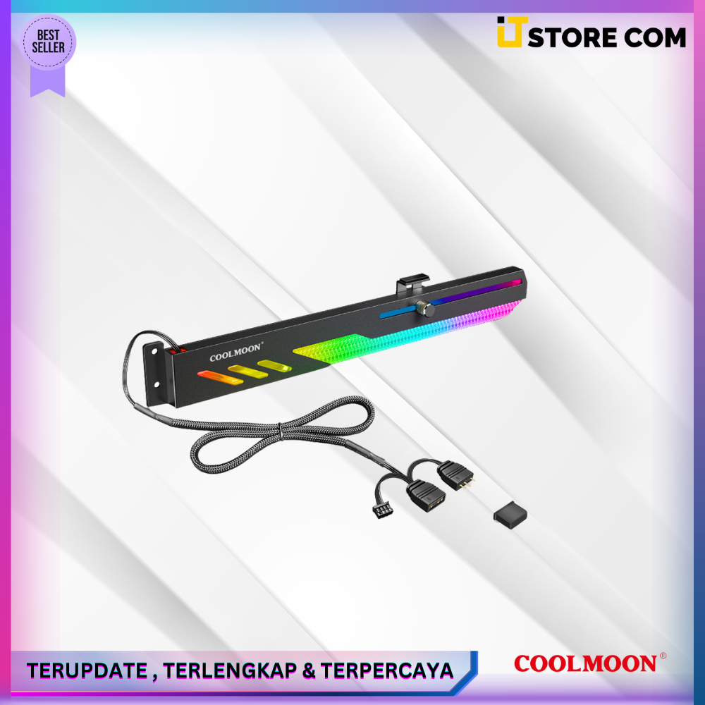 Jual COOLMOON GT8 VGA CARD SUPPORT ARGB PENYANGGA HORIZONTAL GPU ...